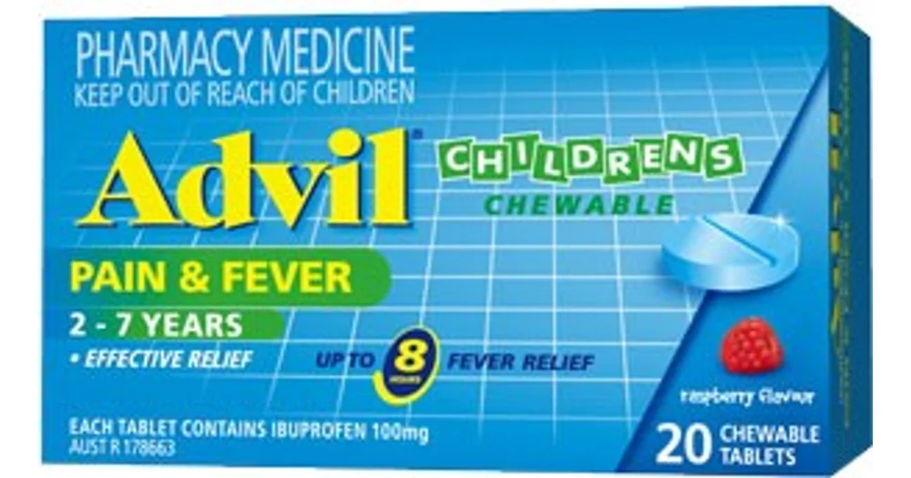 Advil Children's Chewable 2-7 Years reviews | ProductReview.com.au