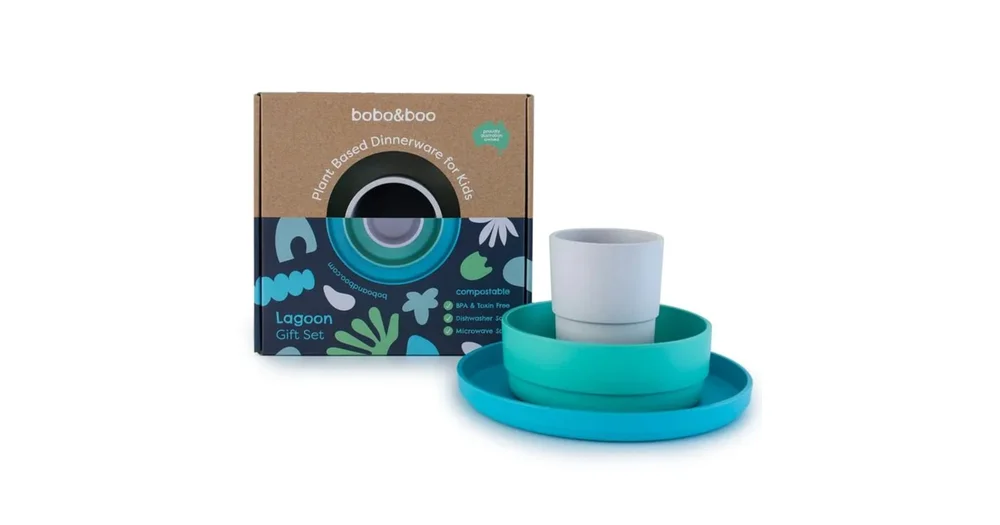 Bobo&boo Plant-Based Dinnerware Set – Lagoon reviews | ProductReview.com.au