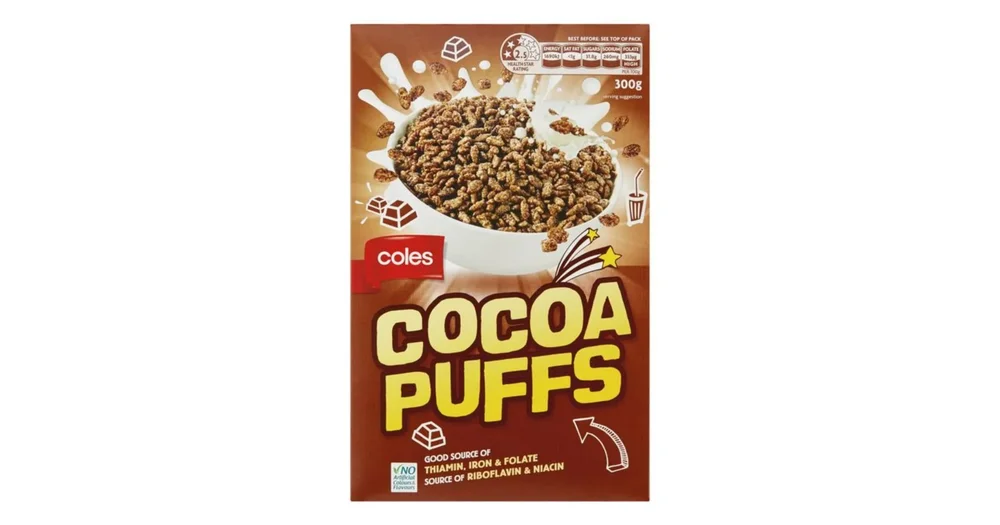 Coles Cocoa Puffs reviews | ProductReview.com.au