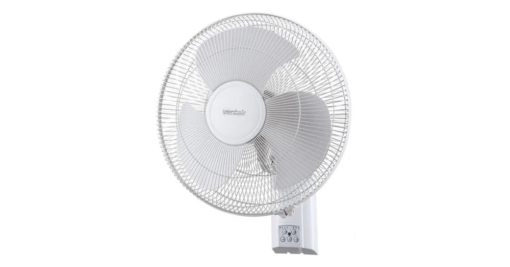 Ventair Plastic Wall Fan 16″ with Remote Control reviews ...