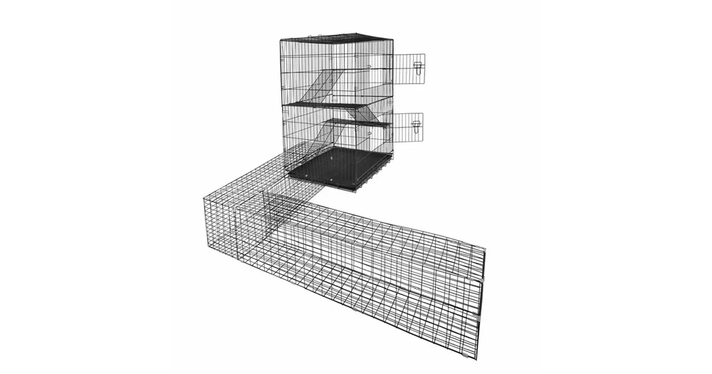 RapidMesh Cat Enclosure with Tunnel reviews | ProductReview.com.au
