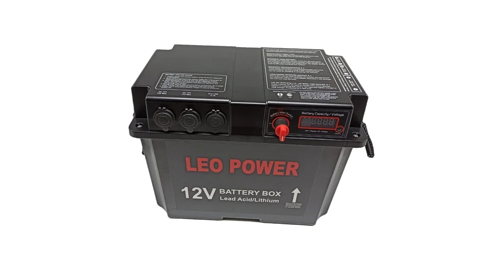 Leo Power 12V Portable Battery Box LP100 reviews | ProductReview.com.au