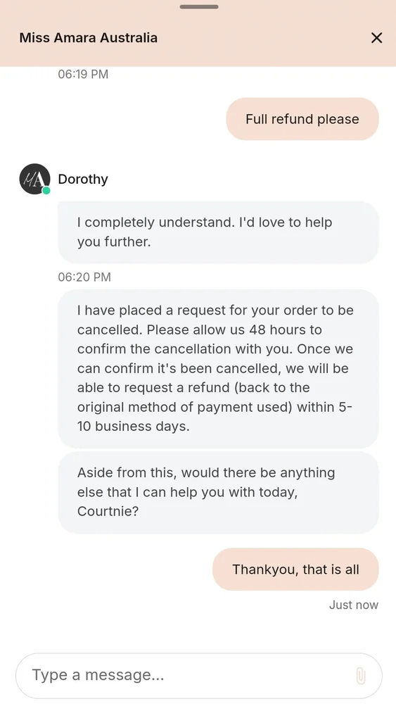 Miss Amara reviews | ProductReview.com.au