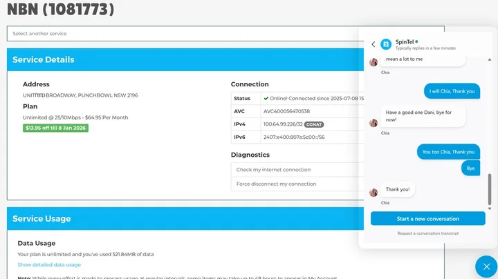 SpinTel NBN reviews | ProductReview.com.au