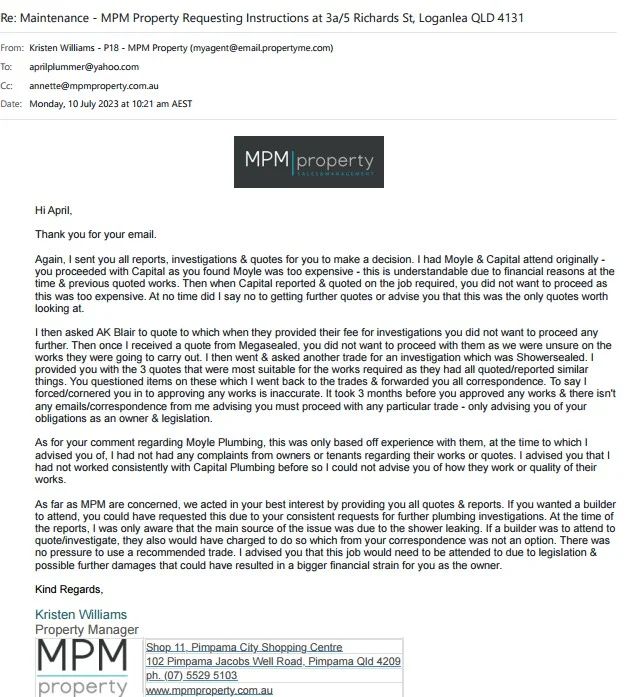 MPM Property reviews | ProductReview.com.au