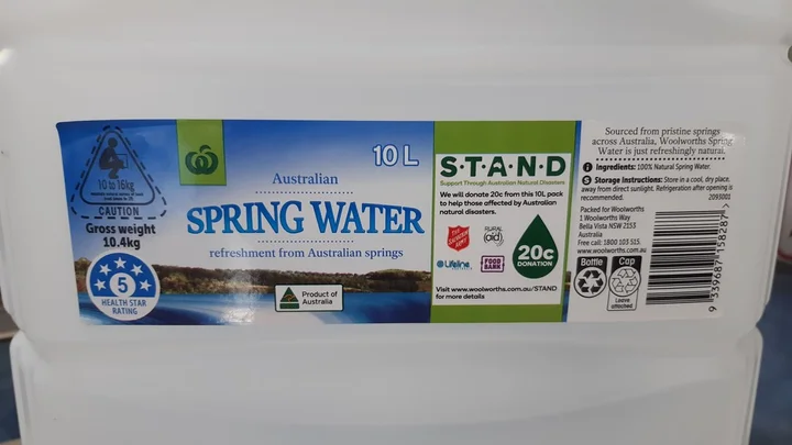 Woolworths Australian Spring Water reviews | ProductReview.com.au