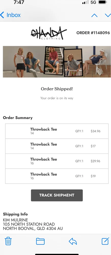 Ghanda Clothing reviews | ProductReview.com.au