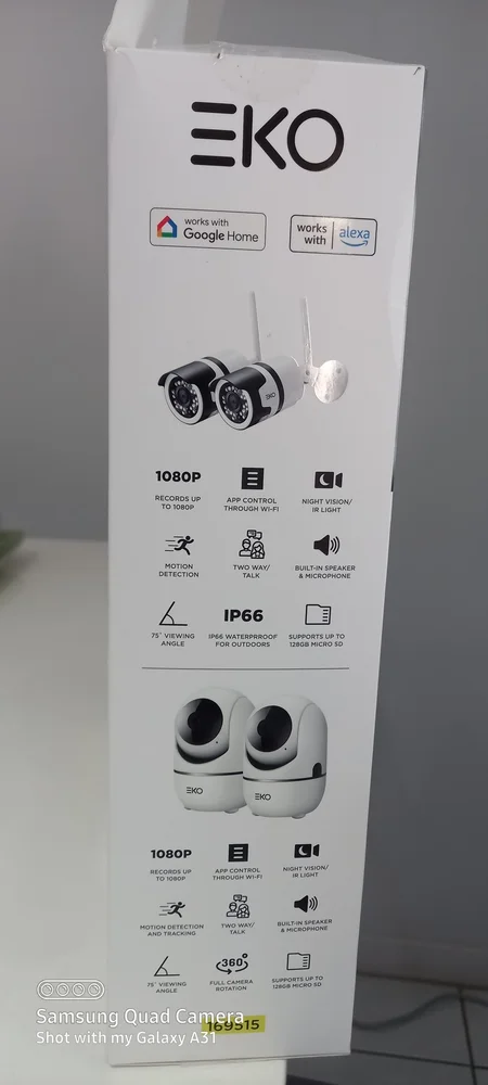 Eko Indoor/Outdoor Wi-Fi Security Camera reviews | ProductReview.com.au