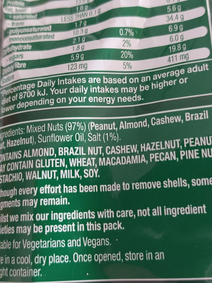 ALDI Forresters Mixed Nuts reviews | ProductReview.com.au