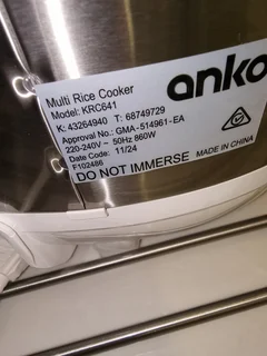 Kmart Anko Multi Rice Cooker KRC641 reviews | ProductReview.com.au