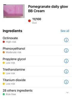 Breeze Balm Pomegranate Daily Glow BB Cream reviews | ProductReview.com.au