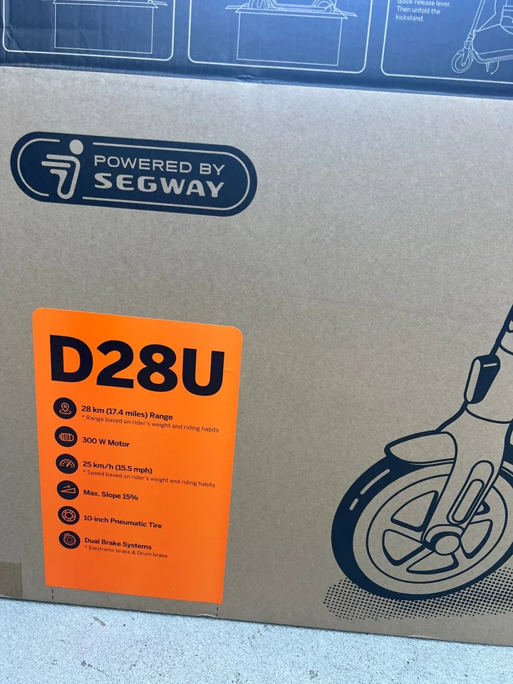 Segway Ninebot KickScooter D28U reviews | ProductReview.com.au