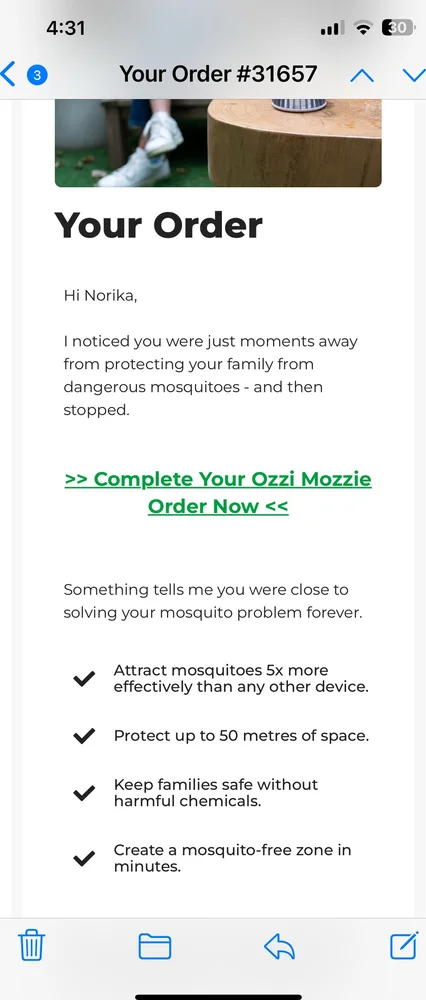 Ozzi Mozzie UV Mosquito Zapper reviews | ProductReview.com.au