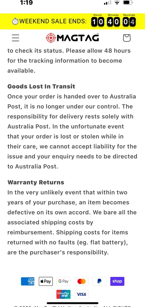 MagTag Global Micro Tracker reviews | ProductReview.com.au