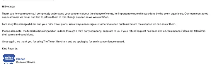 Ticket Merchant reviews | ProductReview.com.au