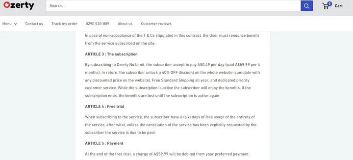 Ozerty reviews | ProductReview.com.au