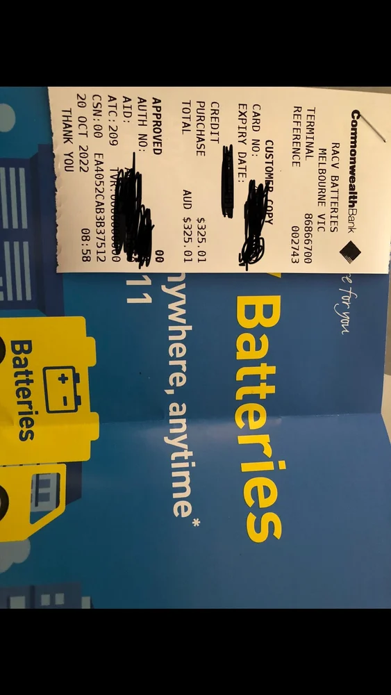 RACV Mobile Battery Service reviews | ProductReview.com.au