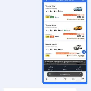 QEEQ Car Rental reviews | ProductReview.com.au