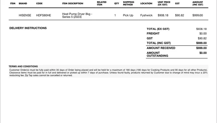 Hisense PureStream Heat Pump Dryer reviews | ProductReview.com.au