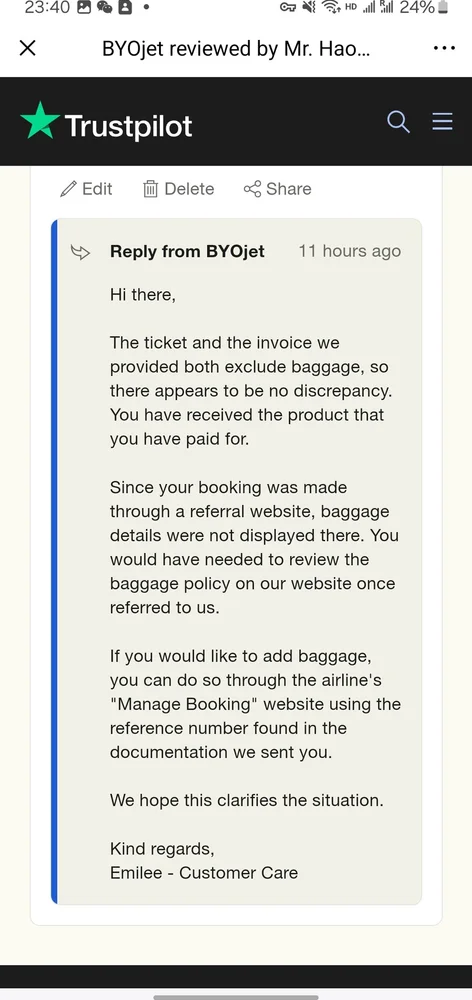 BYOjet reviews | ProductReview.com.au