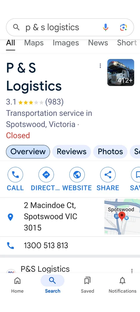 P&S Logistics reviews | ProductReview.com.au