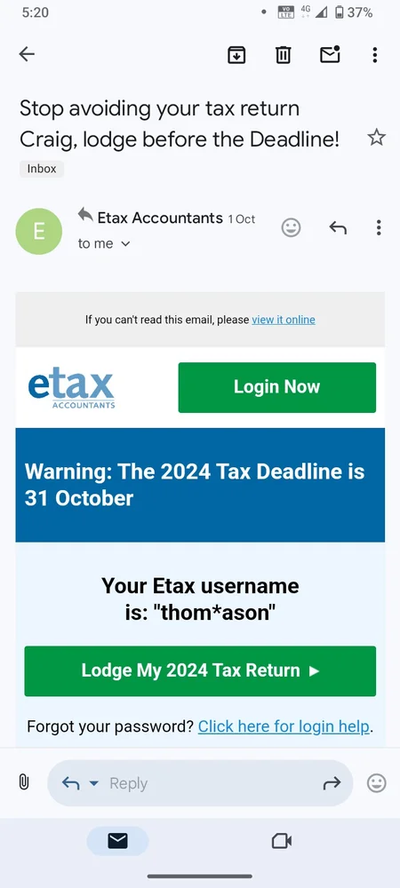 Etax Accountants reviews | ProductReview.com.au