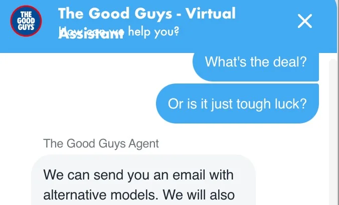 The Good Guys Online store reviews | ProductReview.com.au