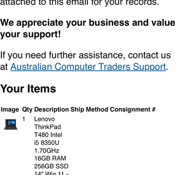 Australian Computer Traders reviews | ProductReview.com.au