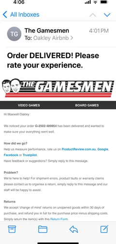 The Gamesmen reviews | ProductReview.com.au