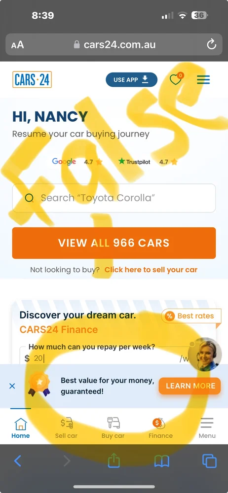Cars24 Australia reviews | ProductReview.com.au