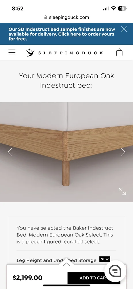 Sleeping Duck Indestruct Bed reviews | ProductReview.com.au