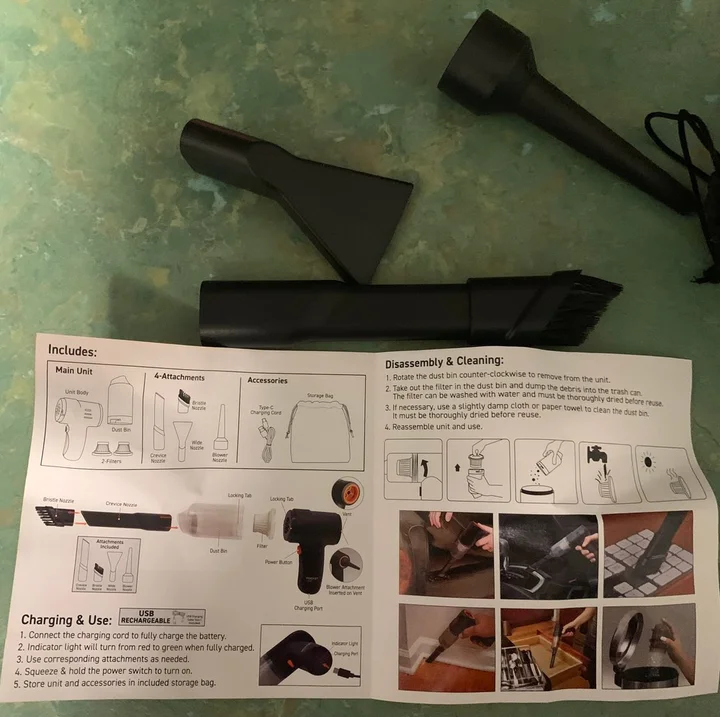 Pocket Vac 2-in-1 Vacuum & Blower reviews | ProductReview.com.au