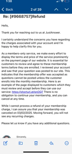 Just Answer reviews | ProductReview.com.au