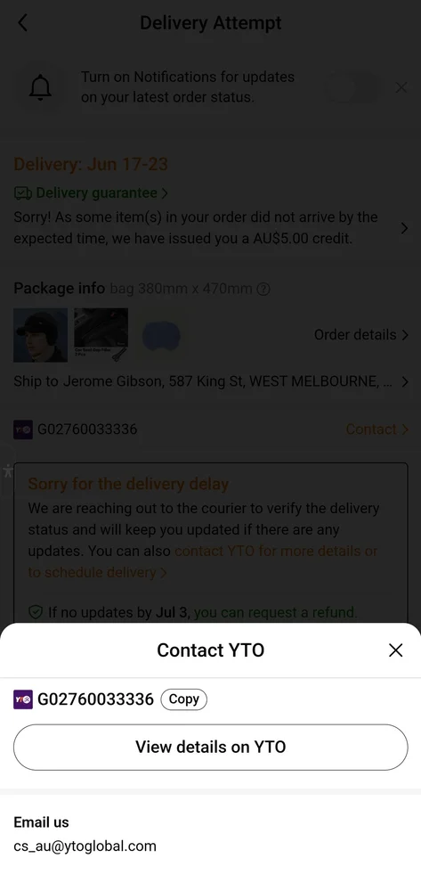 YTO International reviews | ProductReview.com.au