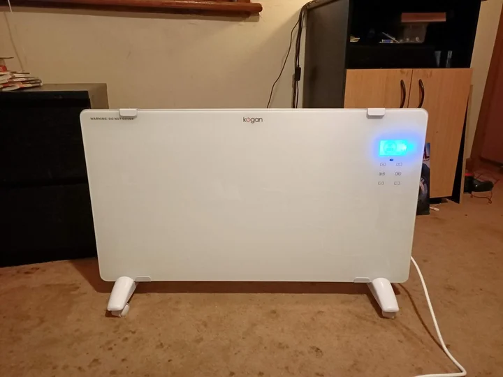 Kogan Glass Portable Electric Panel Heaters reviews | ProductReview.com.au