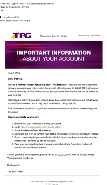 TPG Broadband 5G Home Broadband reviews | ProductReview.com.au