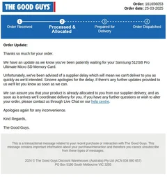 The Good Guys Online store reviews | ProductReview.com.au