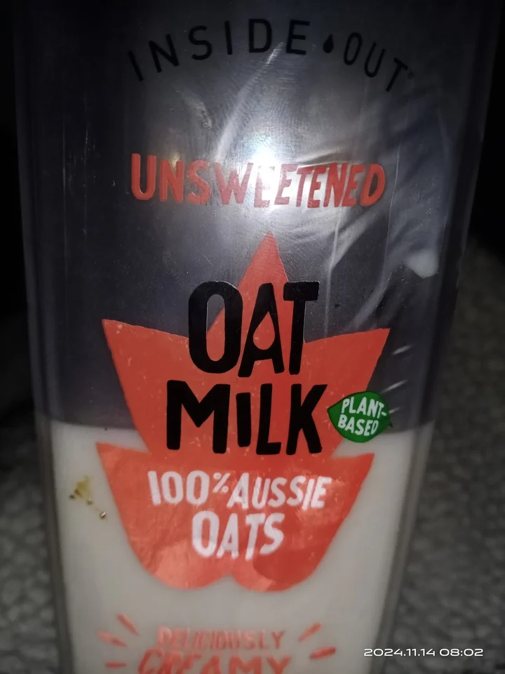 Inside Out Unsweetened Oat Milk reviews | ProductReview.com.au