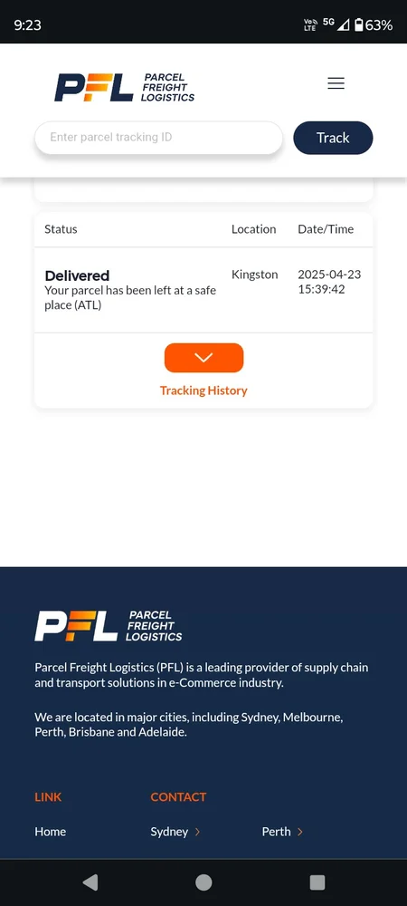 Parcel Freight Logistics (PFL) reviews | ProductReview.com.au