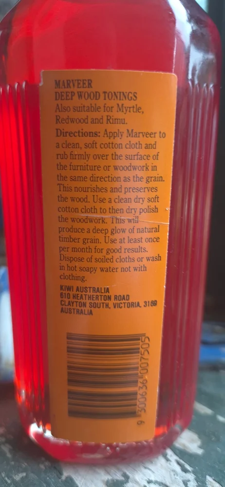 Kiwi Marveer Furniture Spray reviews | ProductReview.com.au