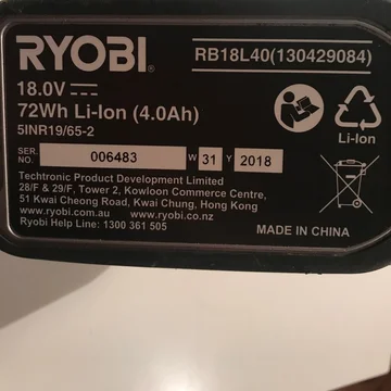 Ryobi 18V One+ Line Trimmer OLT1830 reviews | ProductReview.com.au