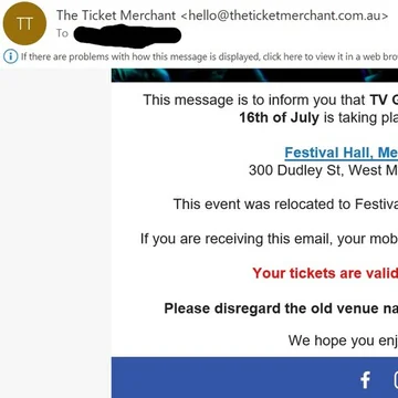 Ticket Merchant reviews | ProductReview.com.au