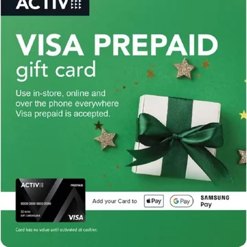 Activ Visa Prepaid Gift Card reviews | ProductReview.com.au