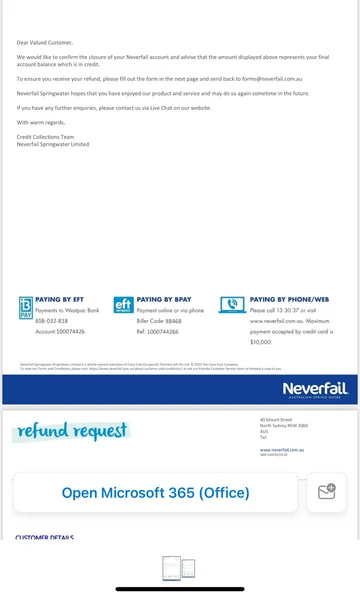 Neverfail Spring Water reviews | ProductReview.com.au