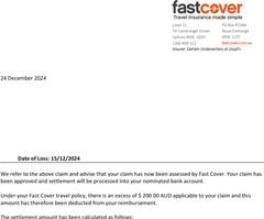 Fast Cover Travel Insurance reviews | ProductReview.com.au