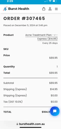 Burst Health reviews | ProductReview.com.au