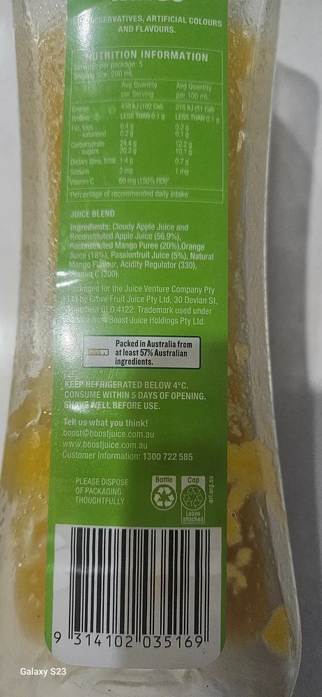 Boost Juice reviews | ProductReview.com.au