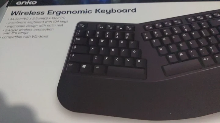 Kmart Anko Wireless Ergonomic Keyboard reviews | ProductReview.com.au