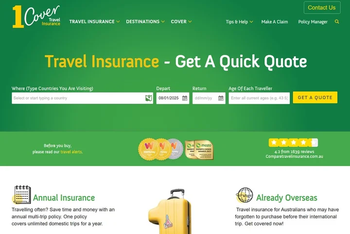 1Cover Travel Insurance reviews | ProductReview.com.au