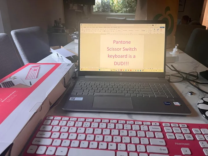 Pantone Pop Keys Wireless Keyboard and Mouse Combo reviews ...